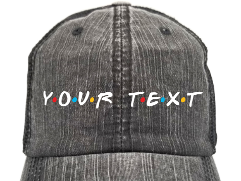 Custom Friends Trucker Hat – amazetopia.com