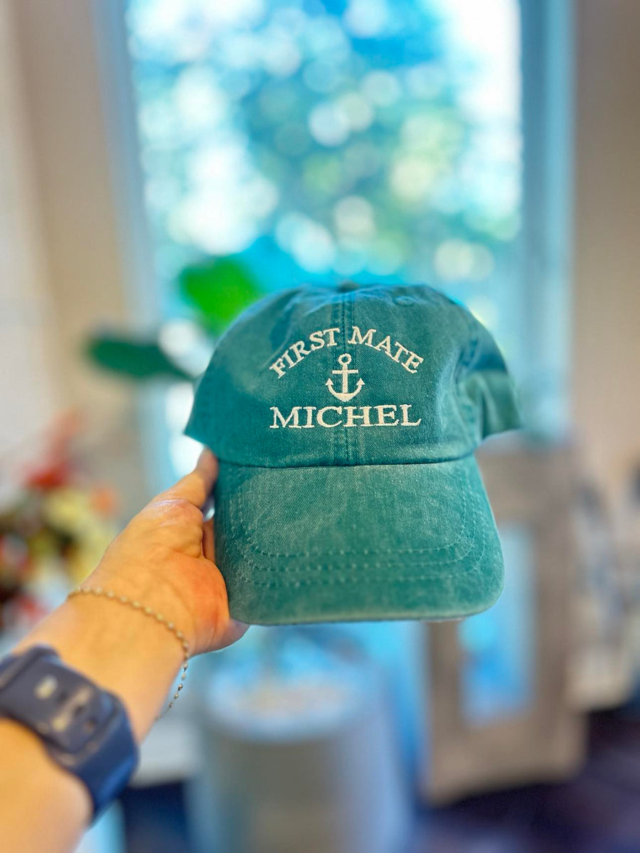 Custom Captain Hat, First Mate Hat – amazetopia.com