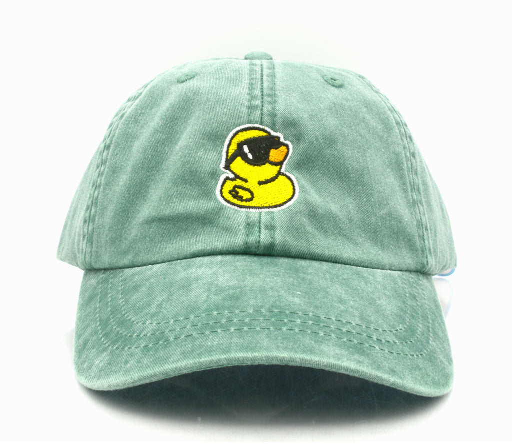Rubber Duck with glasses Unisex baseball cap – amazetopia.com