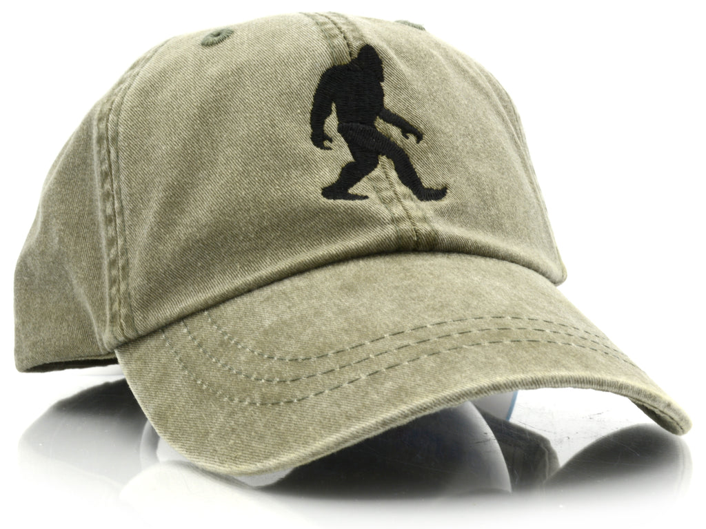 👣 Bigfoot Sasquatch Silhouette Embroidered Hat Gift – amazetopia.com