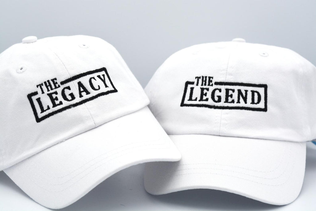 Legend / Legacy Embroidered Hat Father Son Gift – amazetopia.com